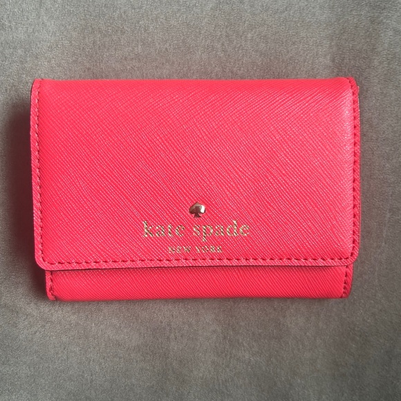 kate spade | Accessories | Red Kate Spade Small Wallet | Poshmark